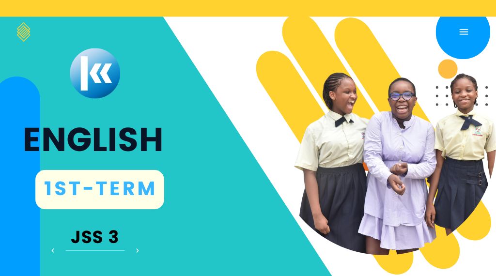 JSS3: 1st Term English Language - 4 Month Plan | Kofa Study