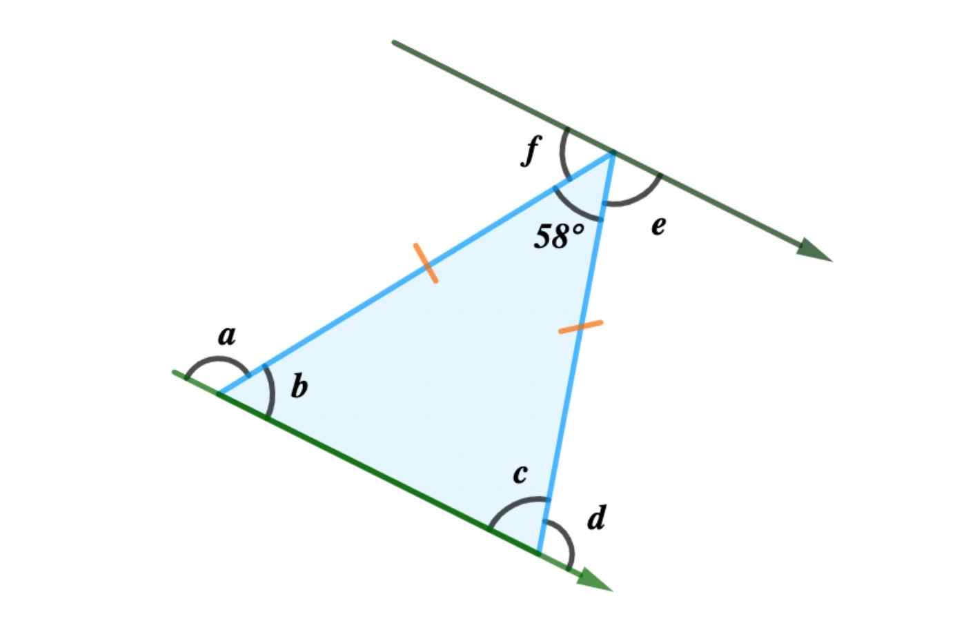 Angles Between Lines And Triangles - Worked Examples | Kofa Study
