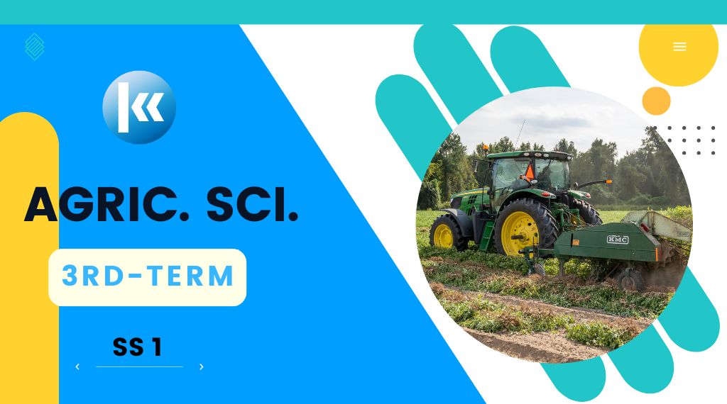 SS1: AGRICULTURAL SCIENCE – 3RD TERM | Kofa Study