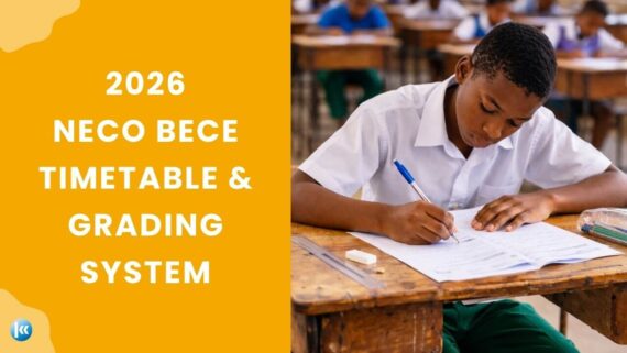 NECO BECE 2026 Timetable & Grading System For Junior WAEC