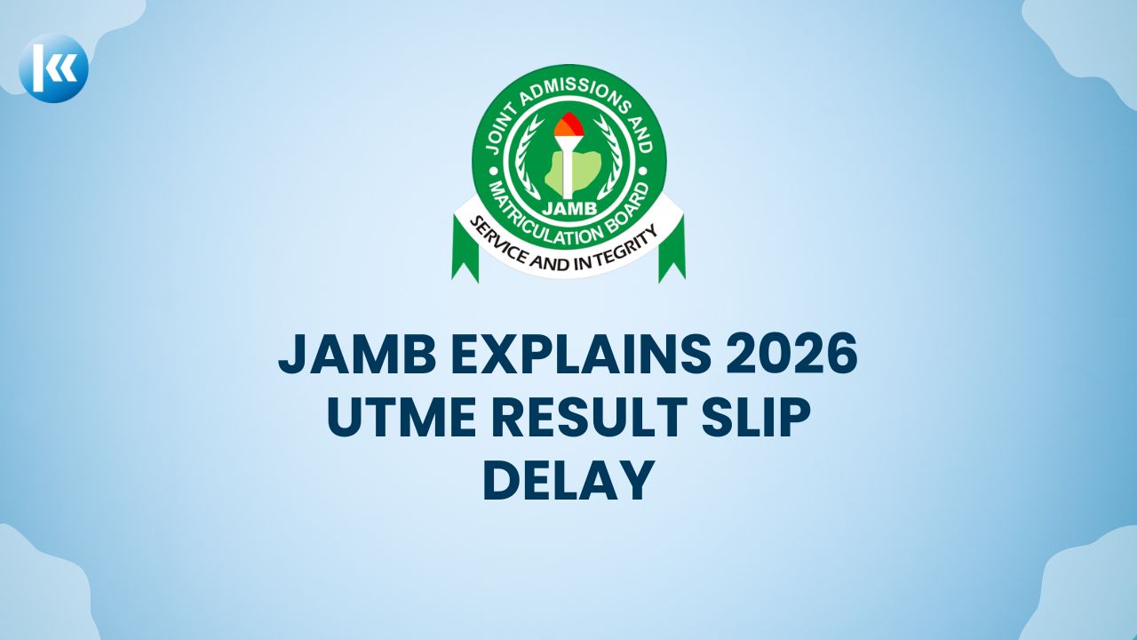JAMB Explains Delay In Printing 2026 UTME Original Result Slips | Kofa ...